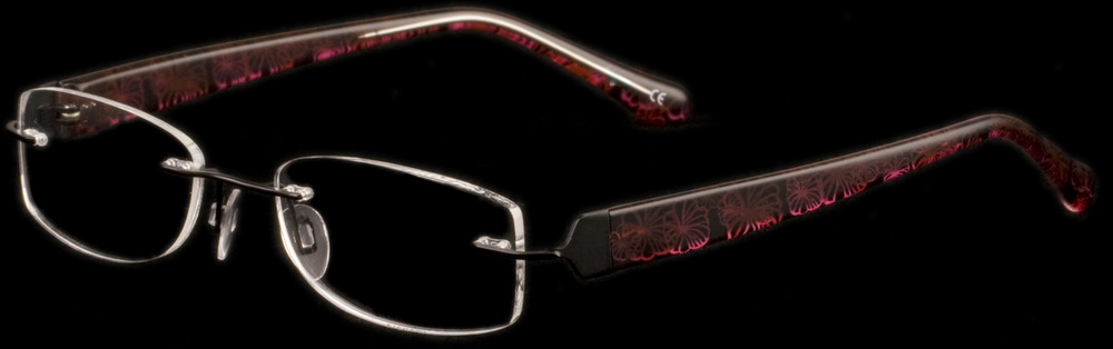 SHEER TITANIUM TSO 04 Rimless Glasses InternetSpecs.co.uk