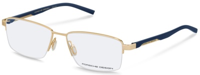 PORSCHE DESIGN 'P8745' Semi-Rimless Glasses InternetSpecs.co.uk