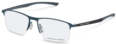 PORSCHE DESIGN 'P8752' Semi-Rimless Glasses InternetSpecs.co.uk