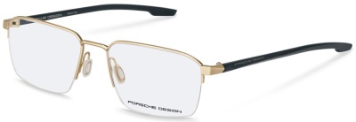PORSCHE DESIGN 'P8763' Semi-Rimless Glasses InternetSpecs.co.uk