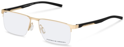 PORSCHE DESIGN 'P8775' Semi-Rimless Glasses InternetSpecs.co.uk